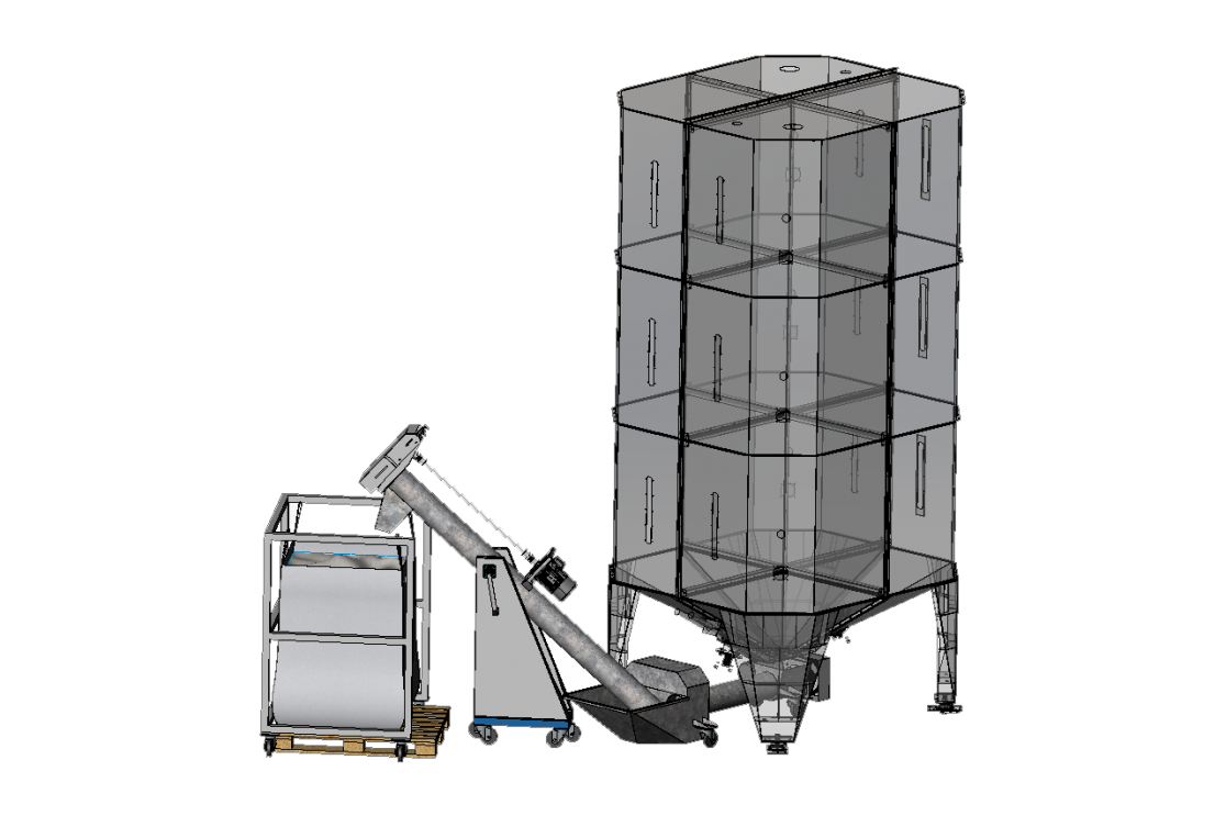 Silo Material Extraction System – Dosomac